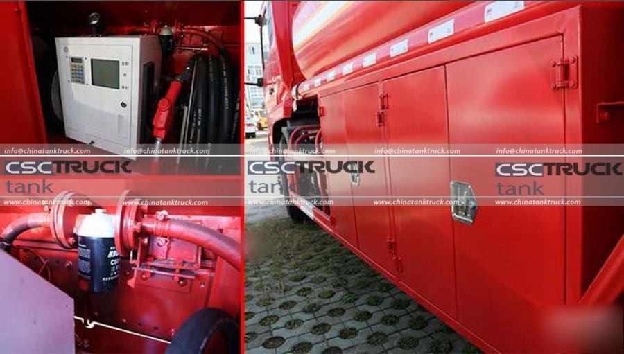 Dongfeng Tianjin Single-Axle EURO V 13 CBM Mobile Refueling Truck ...