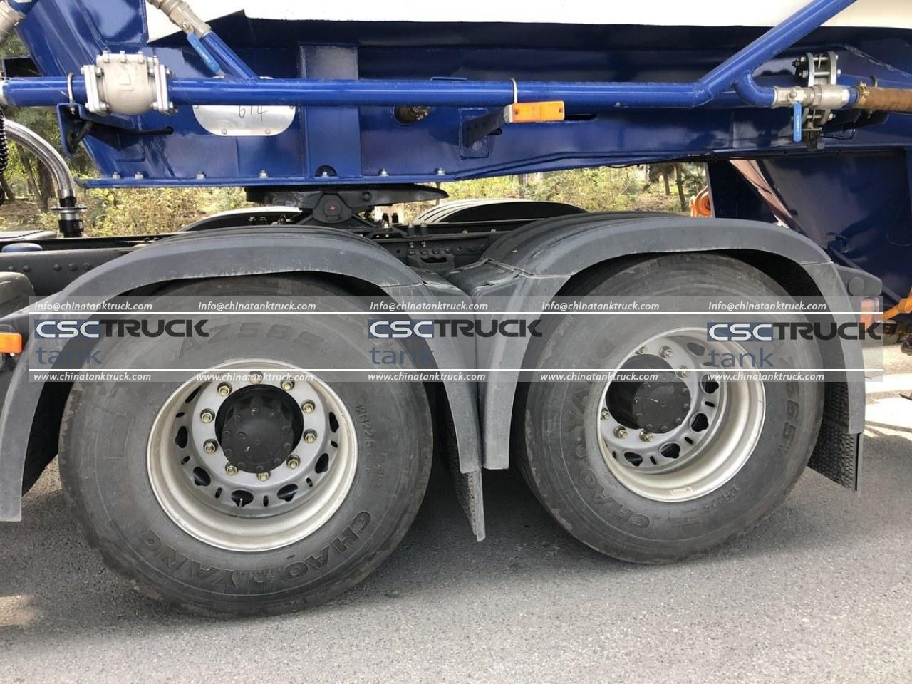 FAW J6P Dry Bulk Tank Trailer, Lightweight Transportation - China Tank ...